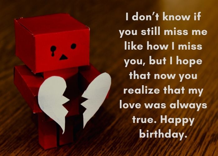 150 Happy Birth Day Wishes And Message For EX Girlfriend